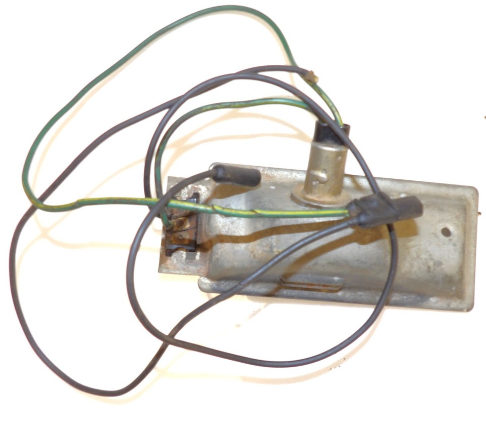 1969 1970 Mustang Fastback Coupe Boss Conv DASH RH MAP LIGHT & SWITCH ...