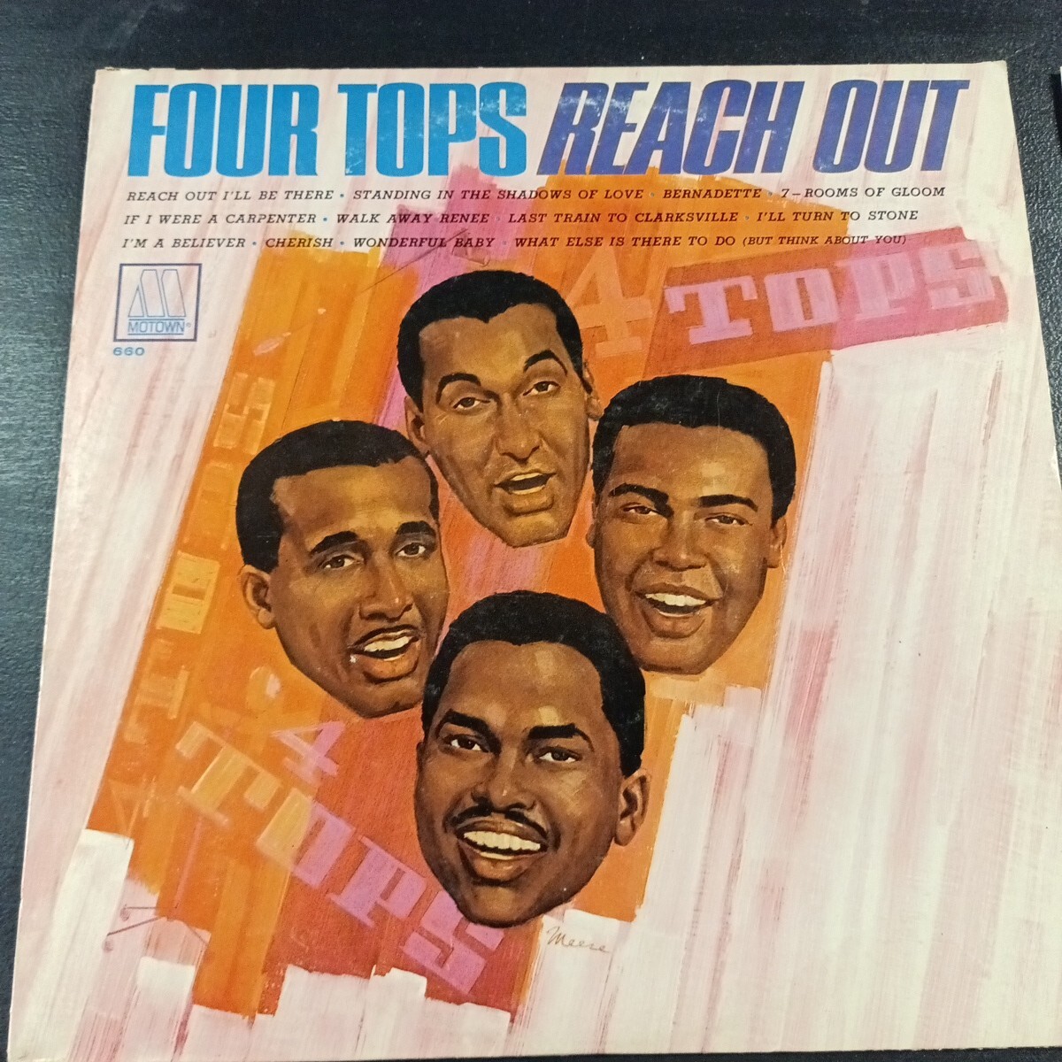 Four Tops Reach Out. VG+ Vinyl Lp. 1967 Mono Original. VG+ Cover. A | eBay