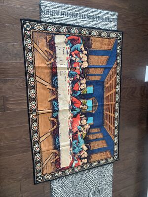 The Last Supper Vintage Wall Hanging Table Runner 37 X 55 Tapestry ...