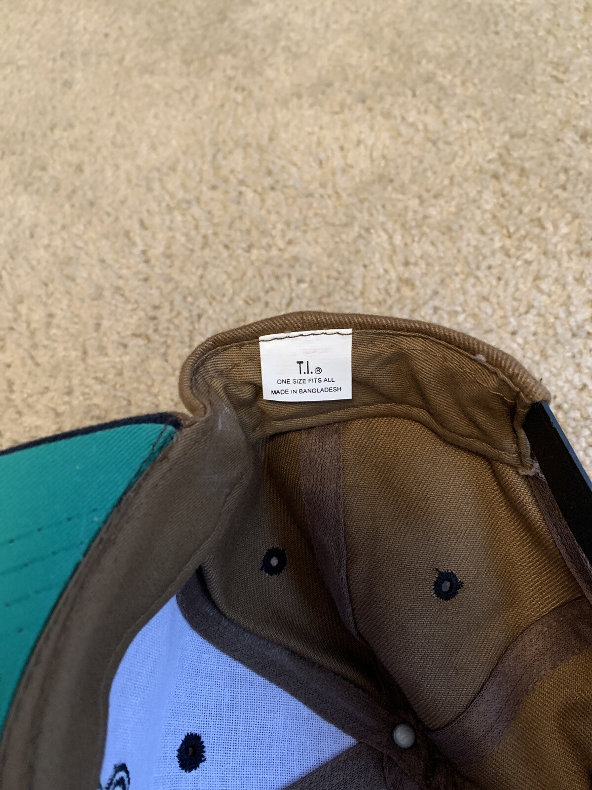 CDR Snapback Hat Brown | eBay Australia