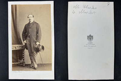 Ken, Paris, Charles de Marbot Vintage cdv albumen print. | eBay