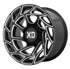 XD SERIES XD860 Onslaught 20X9 6X135 Offset 0 Gloss Black Milled ...
