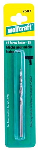 Wolfcraft 2587 Replacement Drill Bit for No.8 Screwsetter | eBay