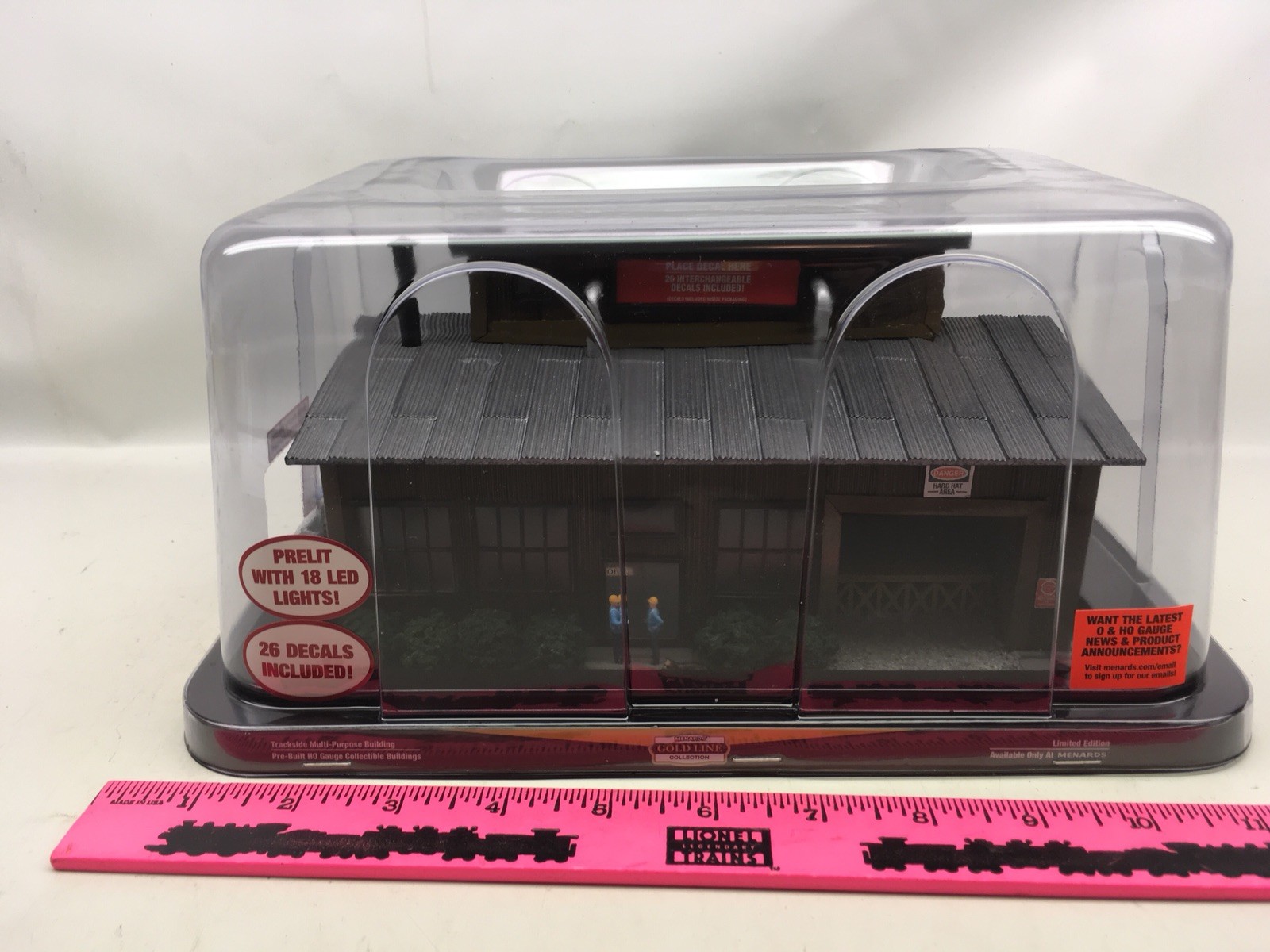 Menards ~ HO Gauge Multi-Sign/Purpose Building | eBay