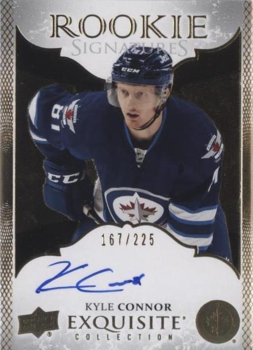 2016-17 Upper Deck Ice - Exquisite Rookie Signatures Kyle Connor #ERS ...