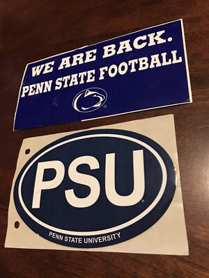 Penn State University Vinyl Sticker/Decal -NCAA Football - Nittany ...