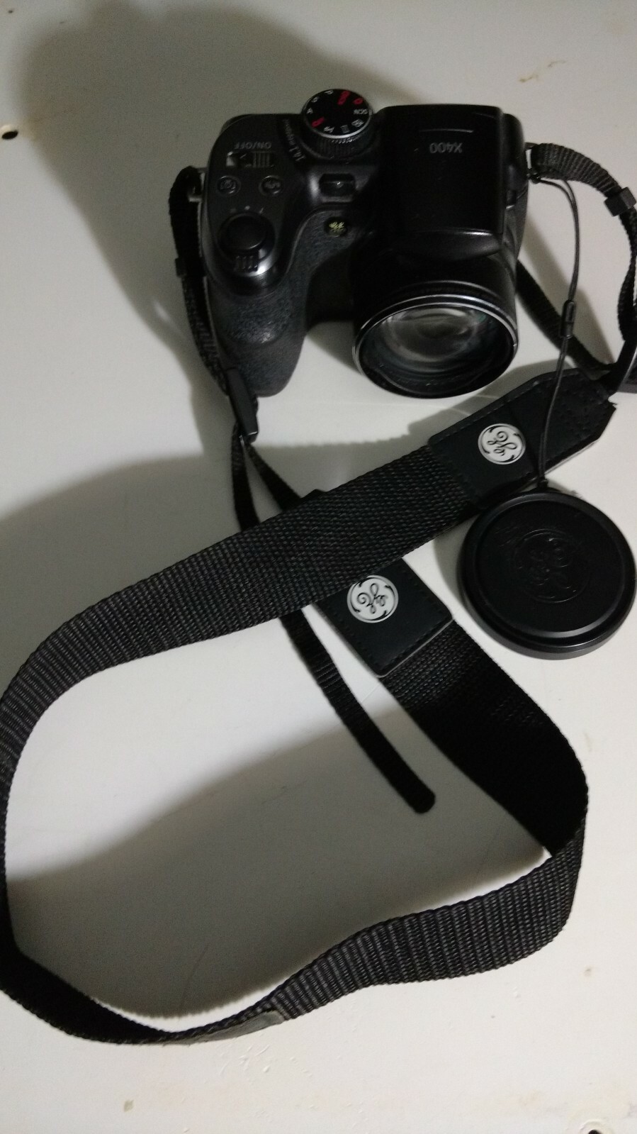 GE X400 Black 14.1 MP Digital Camera with 2.7" LCD, Optical Image ...