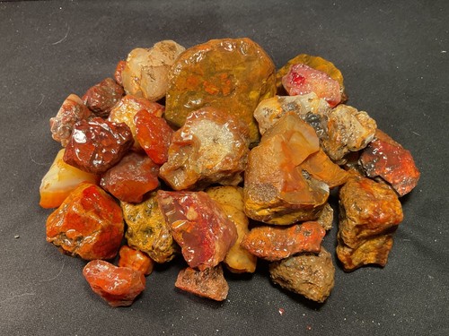 ~RW~ ROUGH/UNPOLISHED "CARNELIAN AGATE" ~~ OREGON ~~ APPROXIMATELY 8 ...