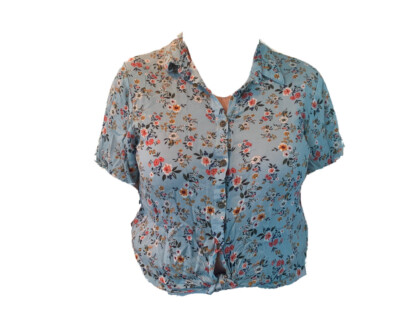 REWIND BRAND Womens NEW BUTTON UP SHIRT M Retail $36.00 SHIPS FREE(USA ...