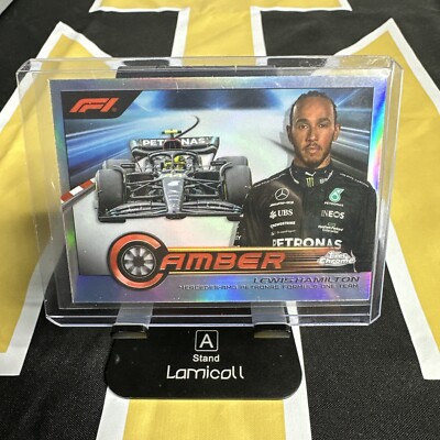 Lewis Hamilton 2023 Topps Chrome Formula 1 F1 Camber Mercedes #CAM-LH ...