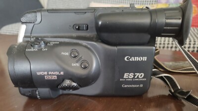 Canon ES70 Camcorder Bundle with Remote, Canovision 8 | eBay