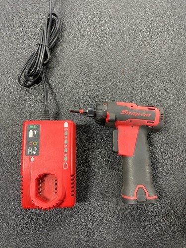 SNAP-ON CTS661 CORDLESS SCREWDRIVER WITH BATTERY AND CHARGER, TESTED ...