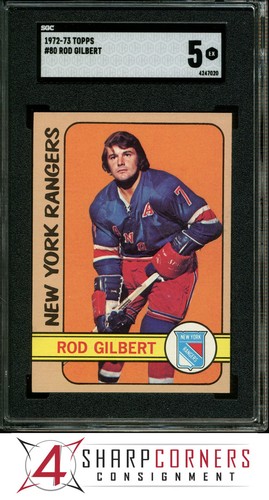 1972 TOPPS #80 ROD GILBERT RANGERS HOF SGC 5 | eBay