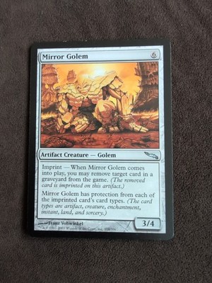 Mirror Golem *Uncommon* Magic MtG x1 Mirrodin SP | eBay