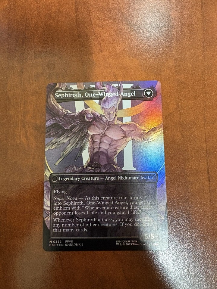 Sephiroth, Fabled Soldier Holo MTG Final Fantasy | eBay