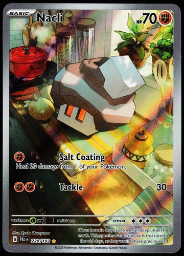 Pokemon Card - Nacli Paldea Evolved 220/193 Illustration Rare | eBay