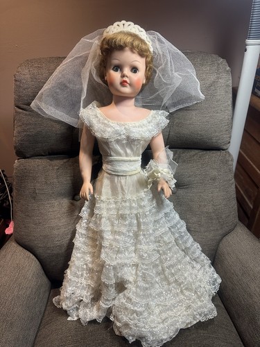 Vtg Betty The Beautiful Bride Doll 1957-59 By Deluxe Reading. 29” | eBay