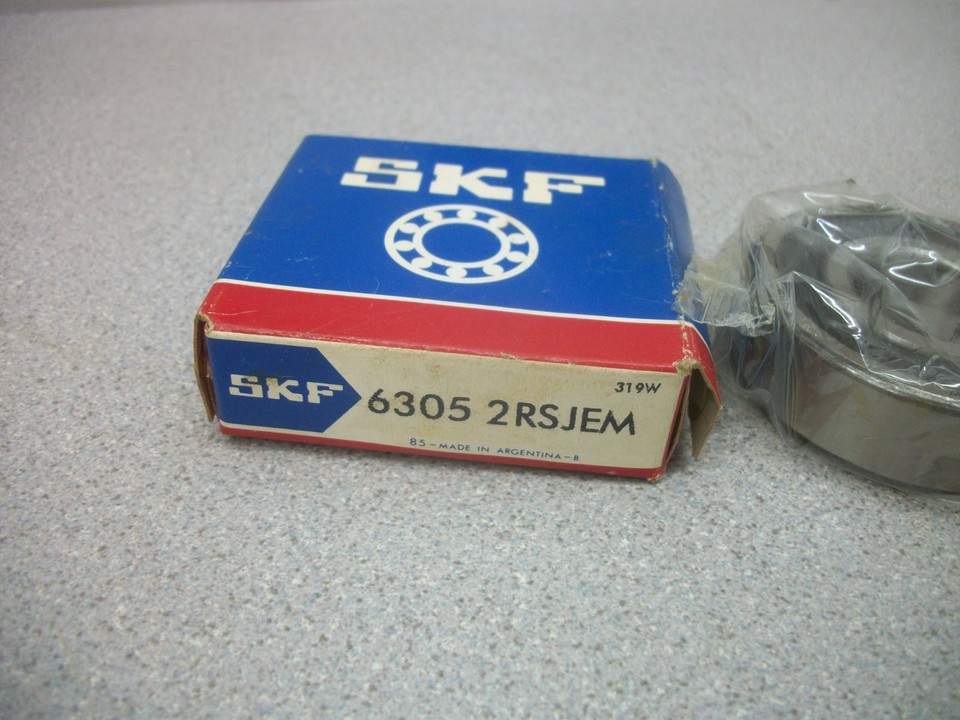 SKF DEEP GROOVE BALL BEARING 6305-2RSJEM NIB | eBay