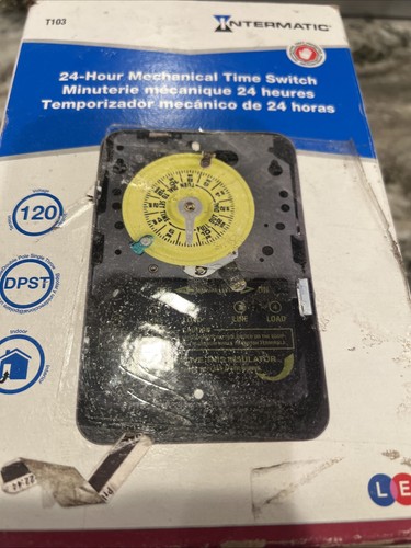 Intermatic T103 120V 24HR Mechanical Time Switch Timer | eBay