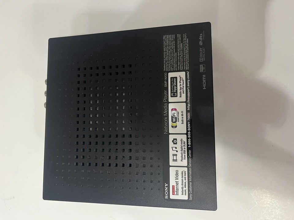 Sony SMP-N100 Network Media Player NO REMOTE | eBay