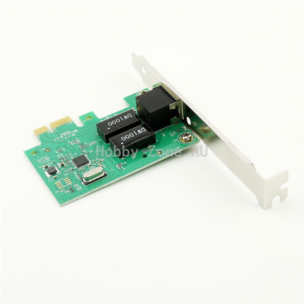 PCI-E Gigabit Ethernet Network Card 1000Mbps Adapter RTL8111 Chip Low ...