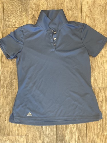 Adidas Golf Women's SZ AS Blue Polo Shirt RN#88387 | eBay