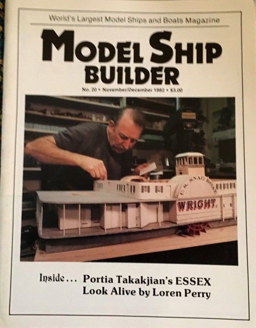 MODEL SHIP BUILDER MAGAZINE, NO. 20 NOV./DEC. 1982 | eBay