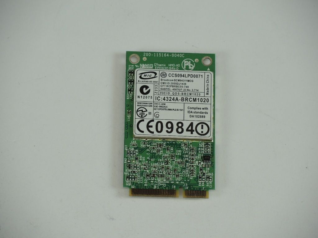 Dell Inspiron E1405 E1505 1501 1521 Latitude D620 Wireless Card - YH774 ...