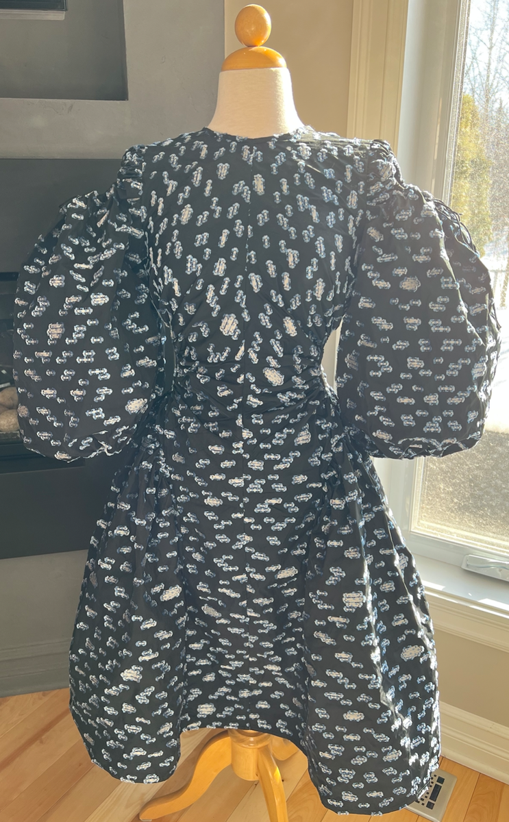NWT CECILIE BAHNSEN LONG DAY JAZ DRESS BLACK/BLUE 14UK | eBay NWT CECILIE BAHNSEN LONG DAY JAZ DRESS BLACK/BLUE 14UK | eBay