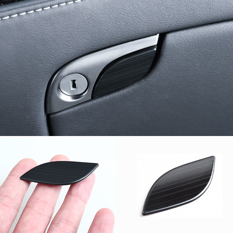 Black Titanium Co-Pilot Storage Box Switch Trim 1pc For Lexus LS500 ...