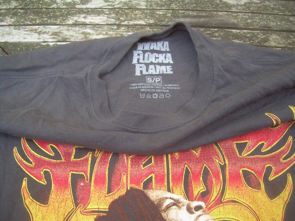 Waka Flocka Flame T-Shirt Small Black 100% Cotton | eBay