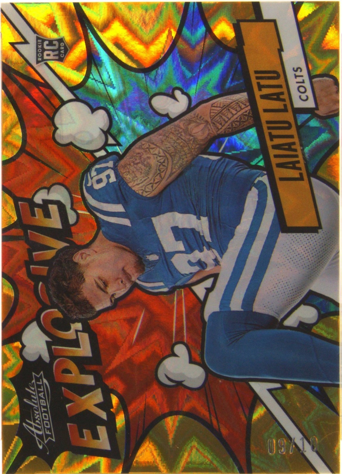 2024 Panini Absolute - Explosive Laiatu Latu #EX-LLU Gold /10 (RC) for ...