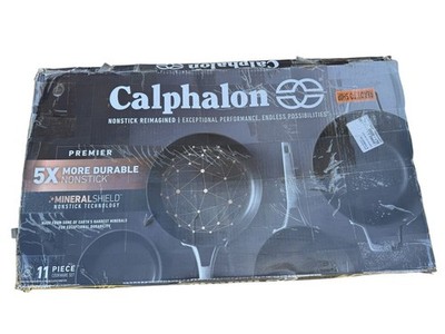 Calphalon Premier Nonstick Cookware Pots and Pans Set - 11-Piece ...
