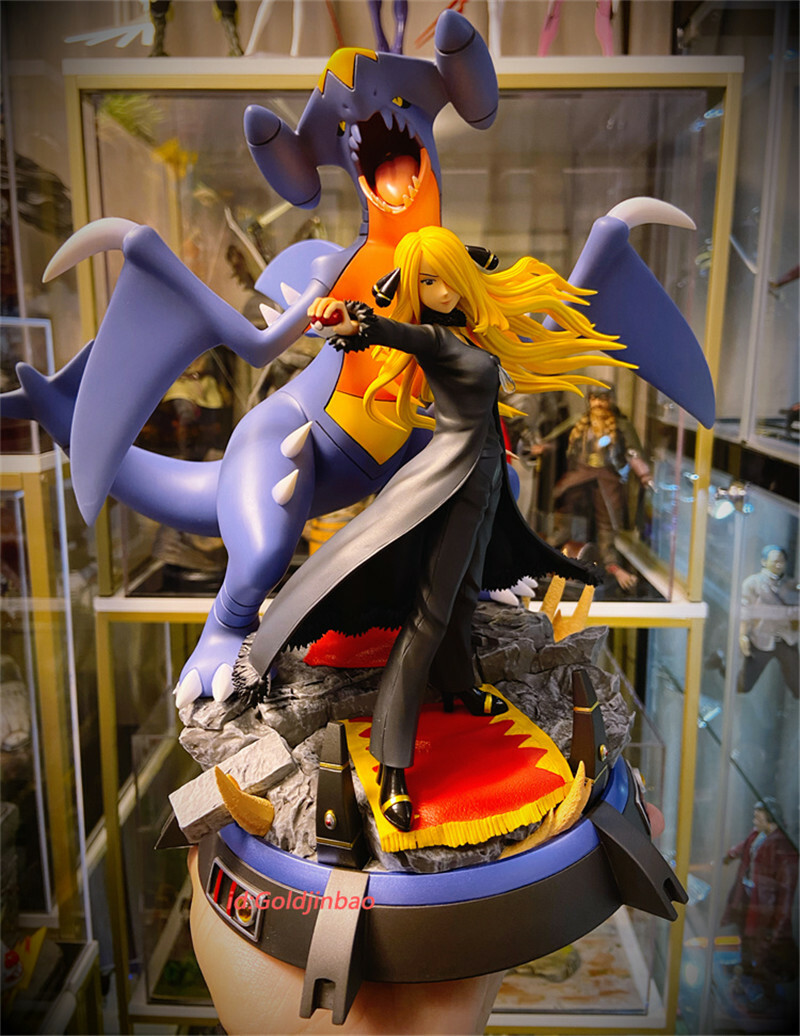 Sky Top Studio Cynthia Model Garchomp Resin Statue In Stock | eBay