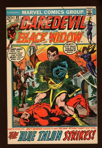 Daredevil #92 1972 VG/FN 5.0 High Definition Scans** | eBay