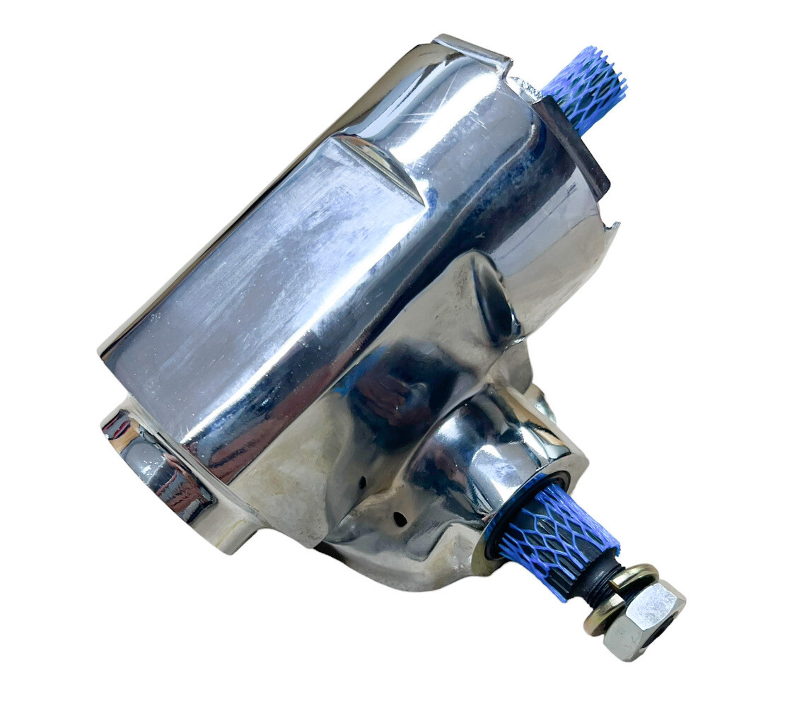 Chrome Universal Reverse Chevy Corvair Steering Box For Hot Rods | eBay