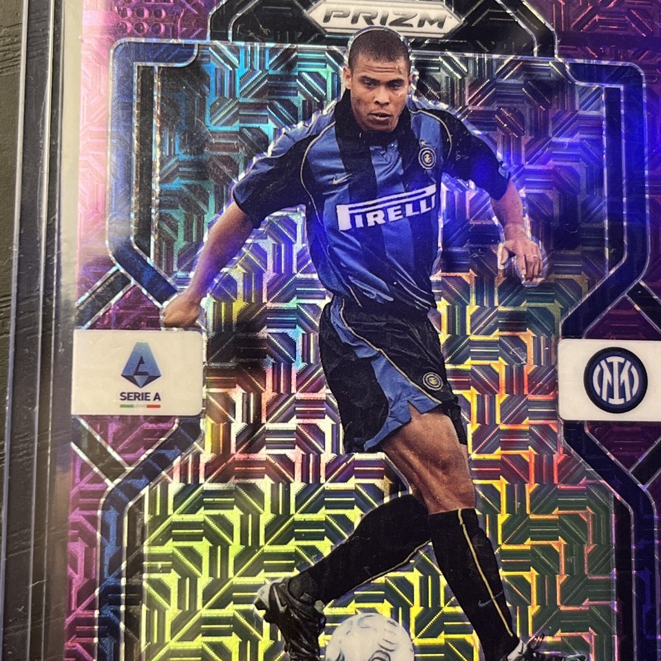 RARE 2022-23 Chronicles Prizm Serie A - Inter Milan - R9 Ronaldo Purple ...