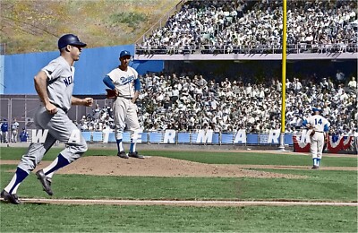 World Series 1963 Yankees at Dodgers, 10/6/63 Print from type 1 photo ...