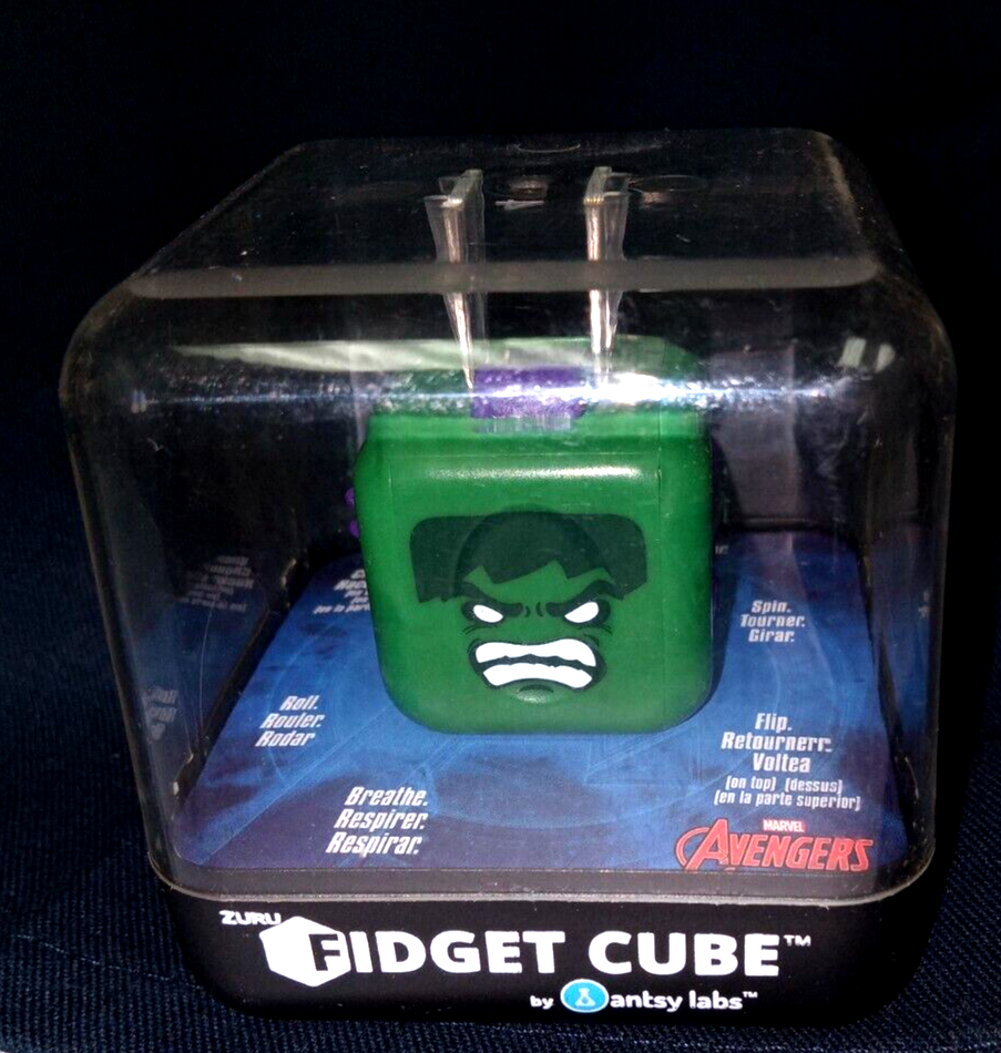Zuru fidget cube Marvel Avengers Super Hero Hulk by Antsy Labs | eBay