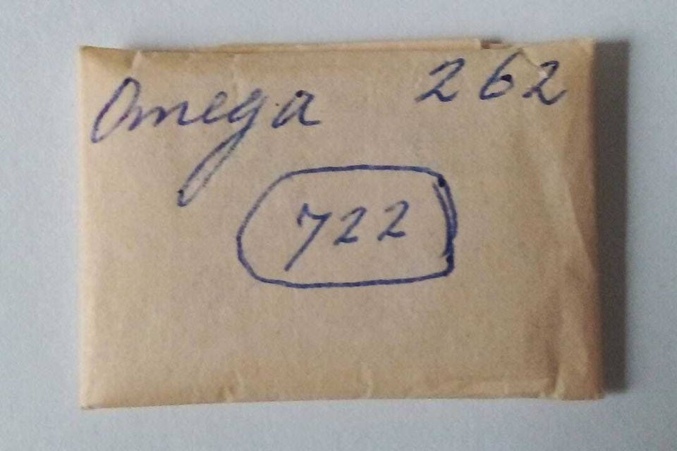 Omega CAL 262 # 722 BALANCE COMPLETE & SPRING | eBay