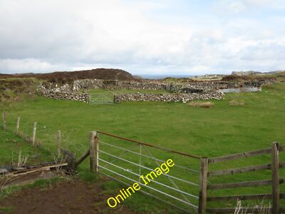 Photo 12x8 Sheepfolds by the A87 Cuidrach With Loch Snizort beyond ...