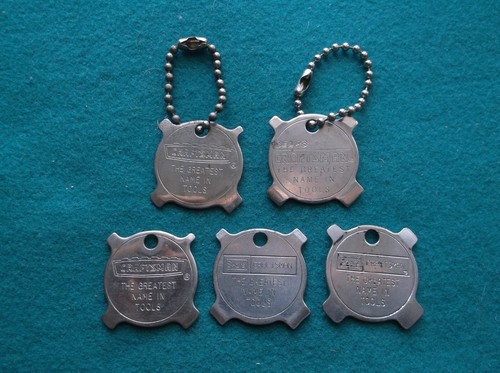 5 Vintage Sears Craftsman 4 Way Pocket Screwdriver Keychain | eBay