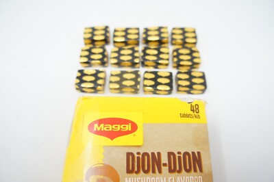 Maggi Djon-Djon Mushroom Flavored Bouillon Cubes, 12 Pack | eBay