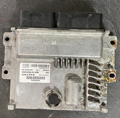 Calculateur moteur CITROEN JUMPY DCM6.2A 9809447980 9830285280 | eBay