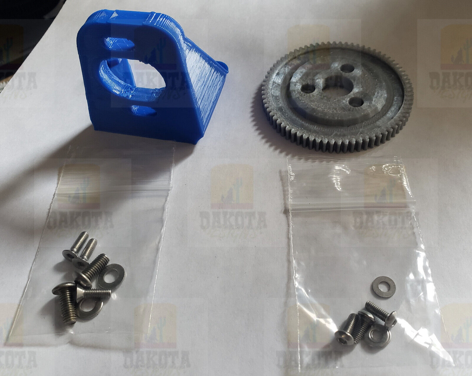 Traxxas TMAXX t-maxx 3.3 electric conversion (blue) motor mount for 775 ...