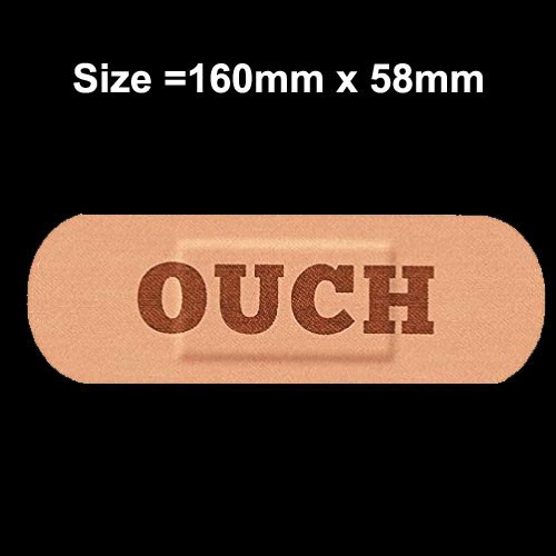 OUCH CAR PLASTER STICKER DECAL'S FOR DENTS AND SCRATCHES LARGE PLASTER ...