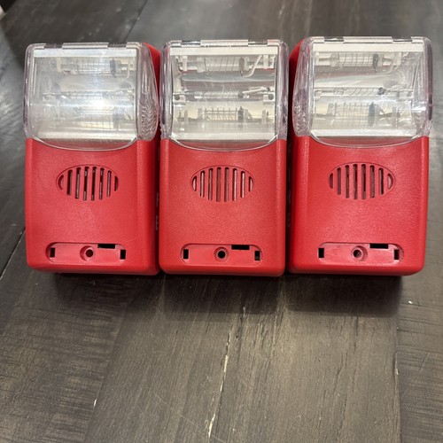 Gentex HS24-15/110WR Lot 3 Used Audible/Signaling Strobe. No backplate ...