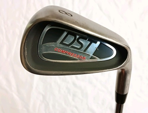 DST COMPRESSOR 8 IRON Golf Training Aid Club Right Handed Curved Steel ...