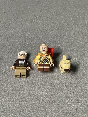LEGO 'Up' House Carl + Russell + Dug Minifigures 43217 (Missing Hair ...