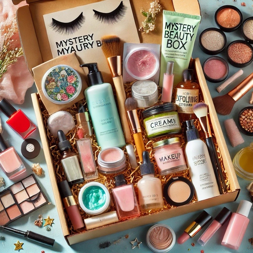 Mystery Beauty Box - Makeup, Skincare, Haircare, accessories! Brand New ...